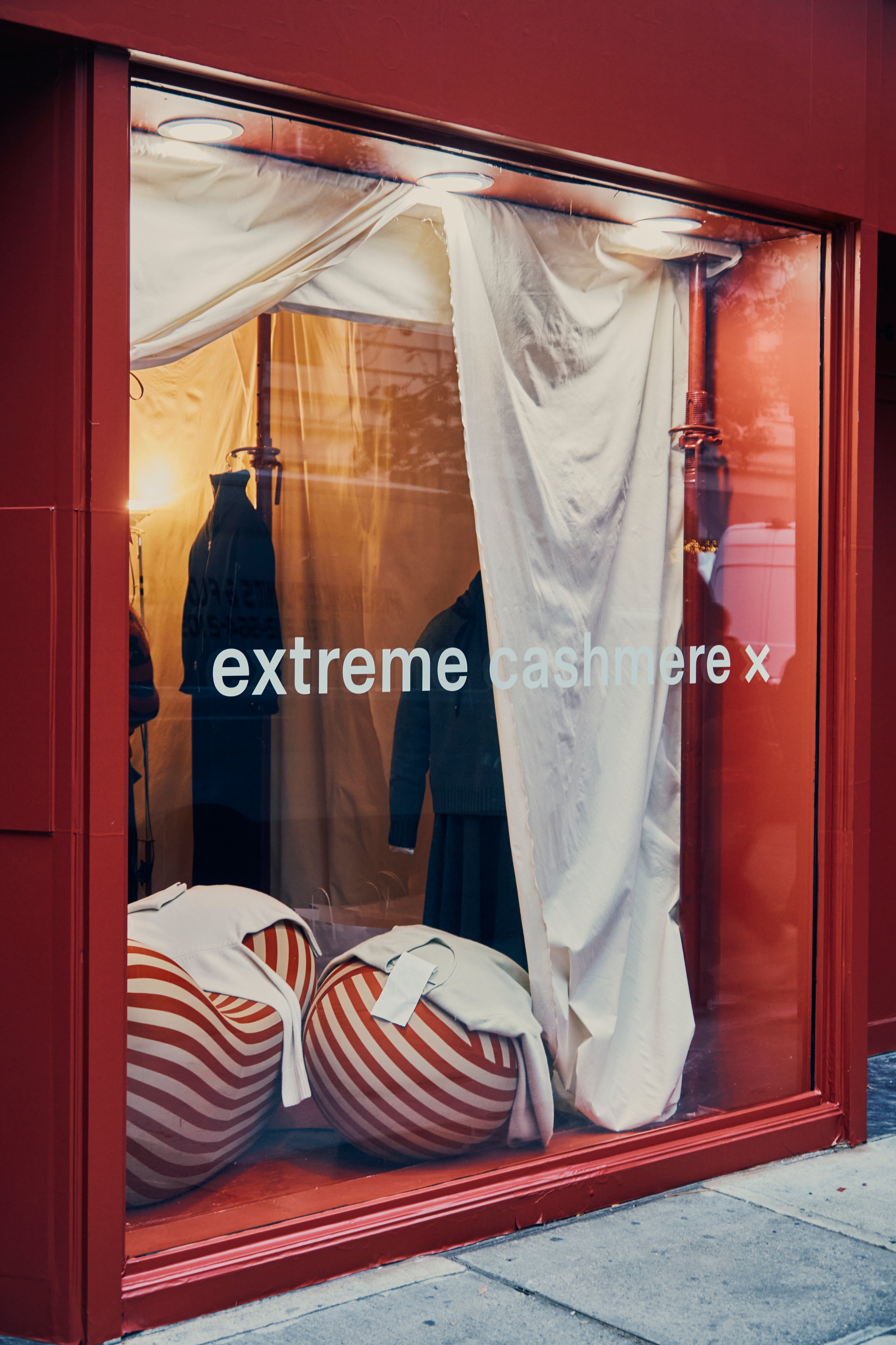 extreme cashmere x new york store on madison avenue