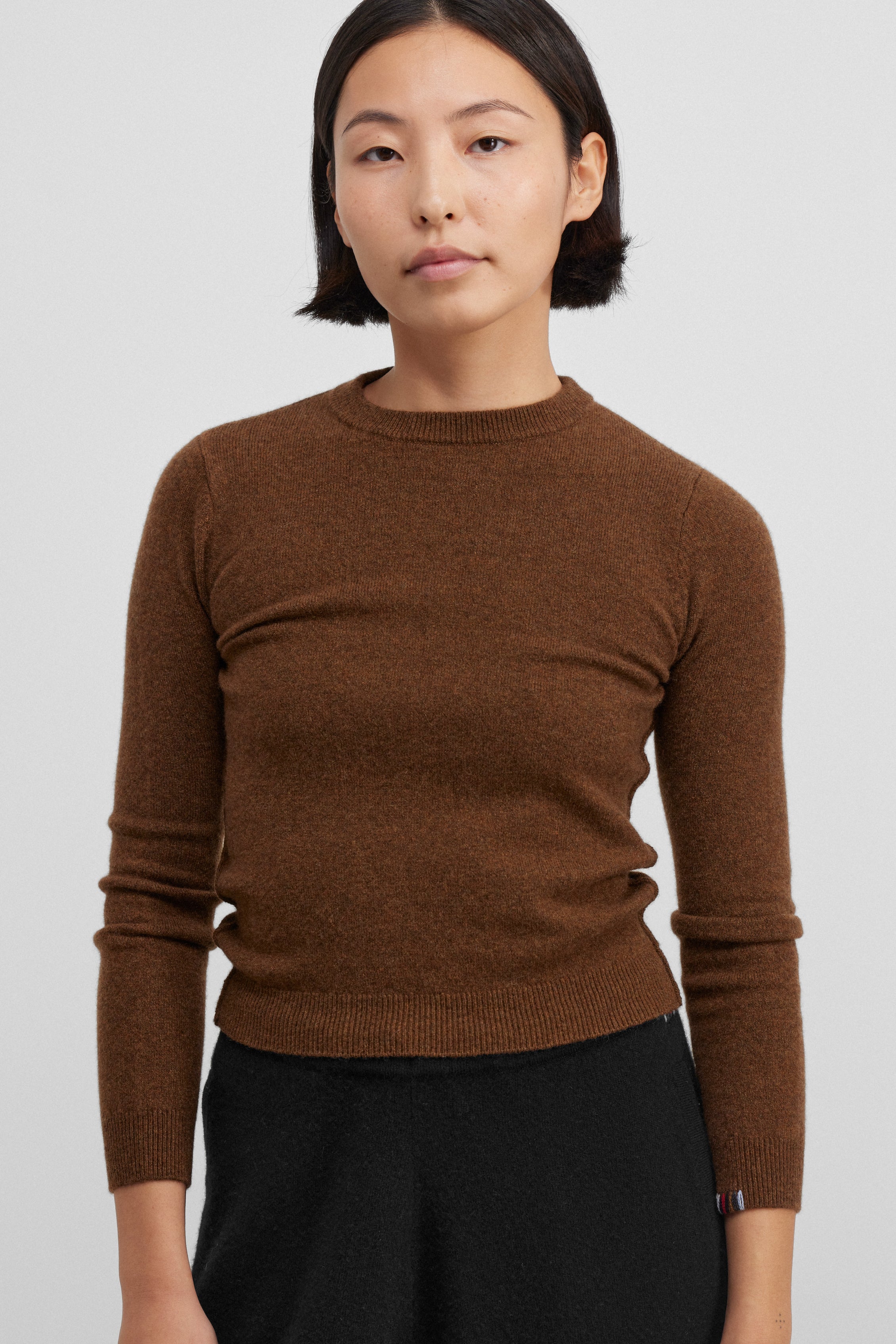extreme cashmere petite crew sweater cropped – 98 kid
