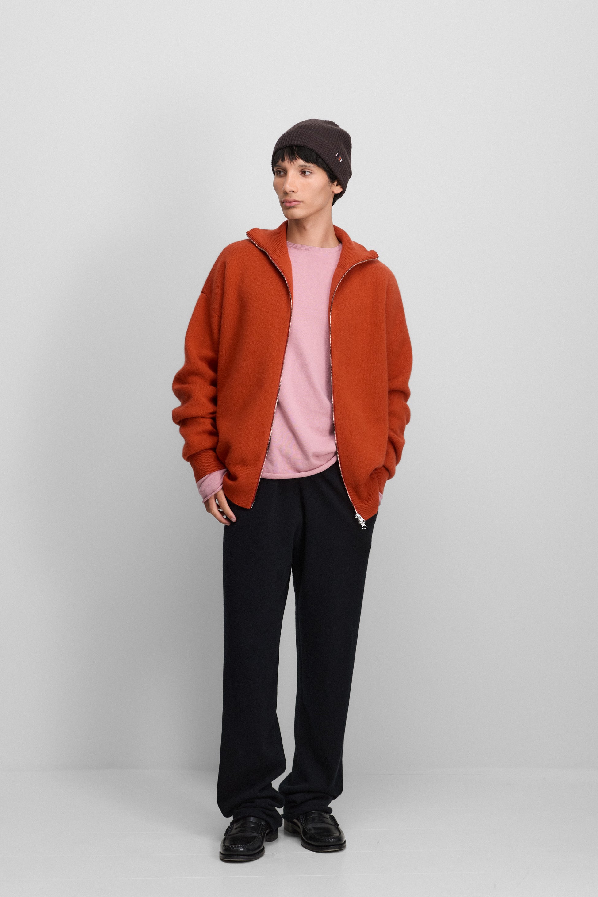 extreme cashmere zip-up cardigan pure – 319 xtra out – extreme cashmere ...