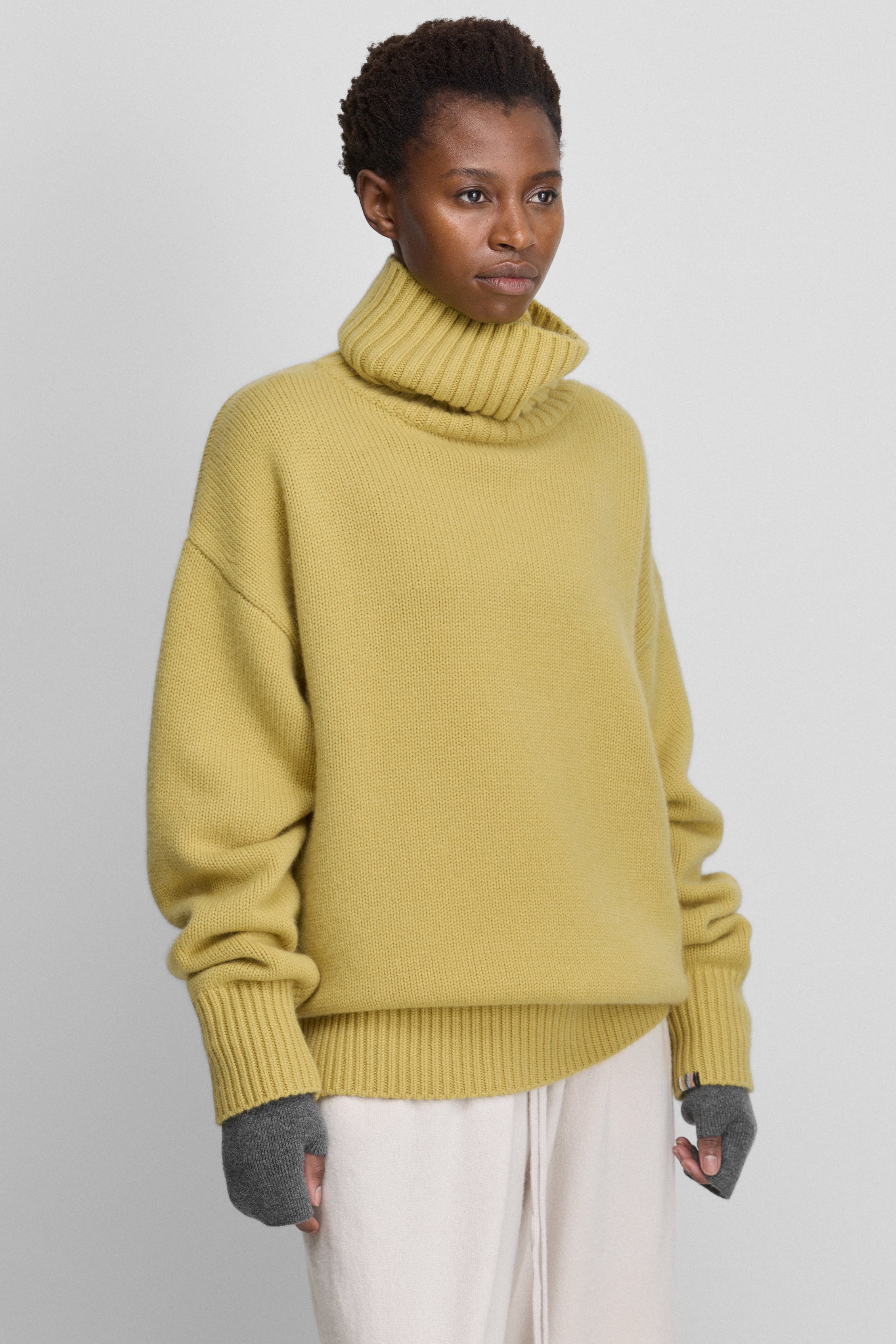 extreme cashmere turtleneck sweater chunky oversize xtra – extreme ...