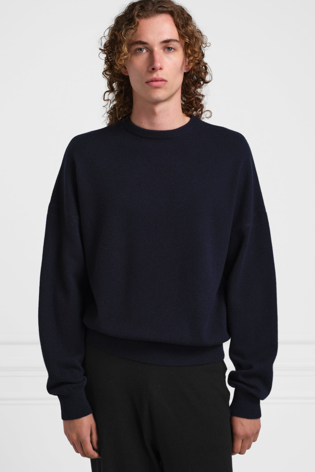 extreme cashmere crewneck sweater unisex – 355 tes