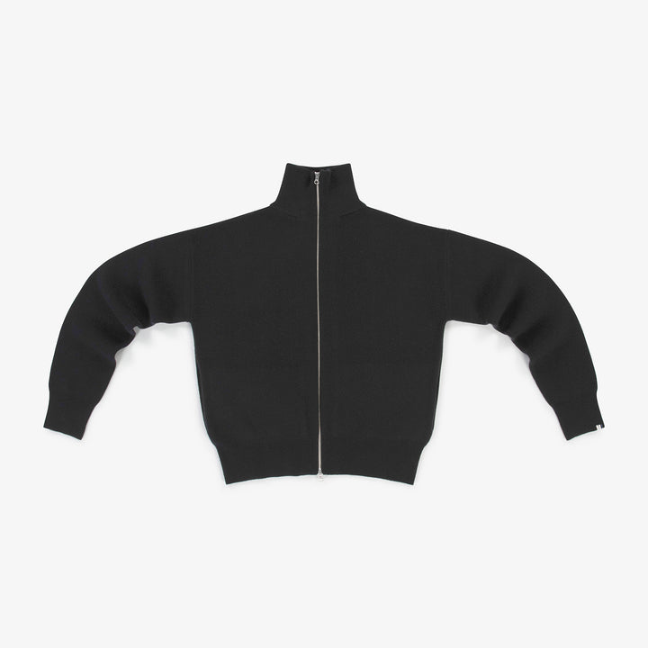 extreme cashmere zip-up cardigan pure – 319 xtra out